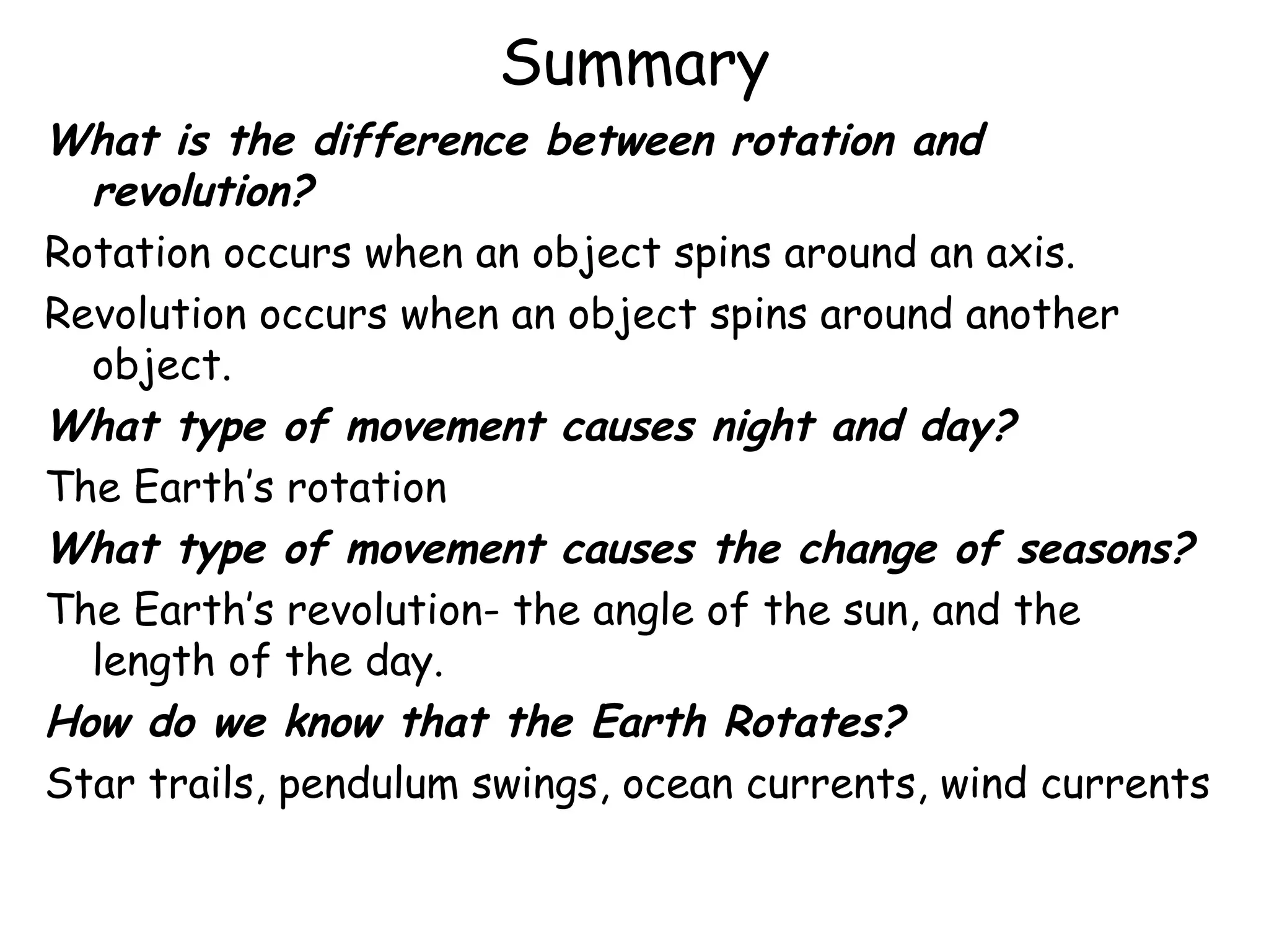 Rotation revolution 4 | PPT