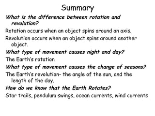 Rotation revolution 4 | PPT