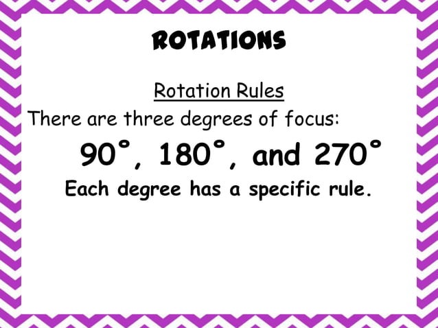 Rotations | PPT