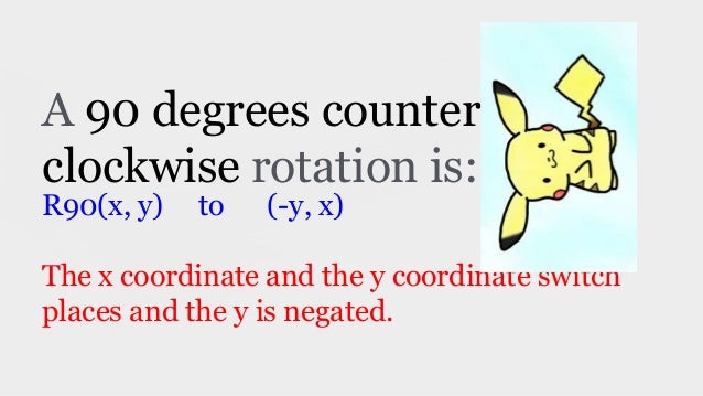90 clockwise rotation - goliksx