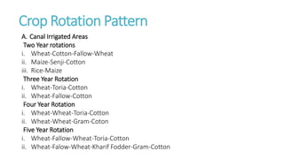 Rotations and farming systems | PPTX