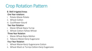 Rotations and farming systems | PPTX