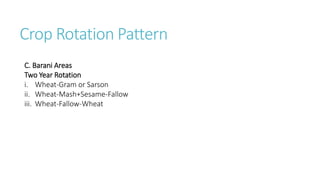 Rotations and farming systems | PPTX