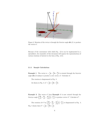 Formulas and Spreadsheets for Simple, Composite, and Complex Rotations ...