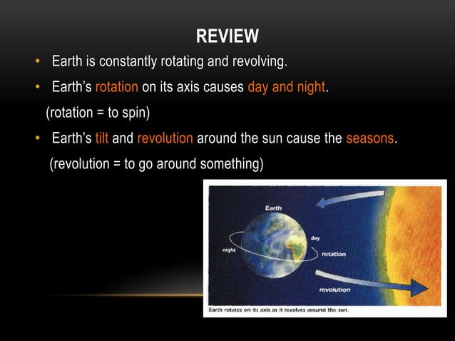 Rotation vs revolution | PPT