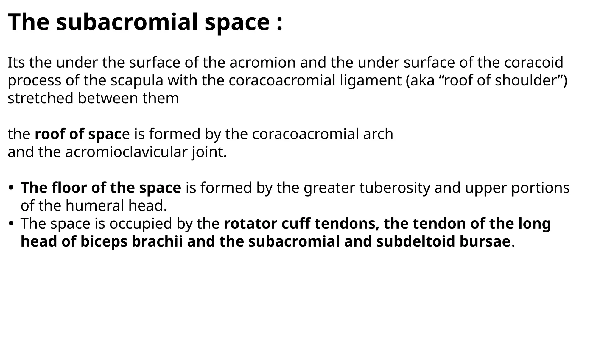 rotator cuff anatomy and its pathologies | PPTX