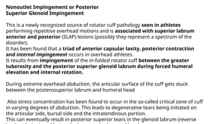 rotator cuff anatomy and its pathologies | PPTX