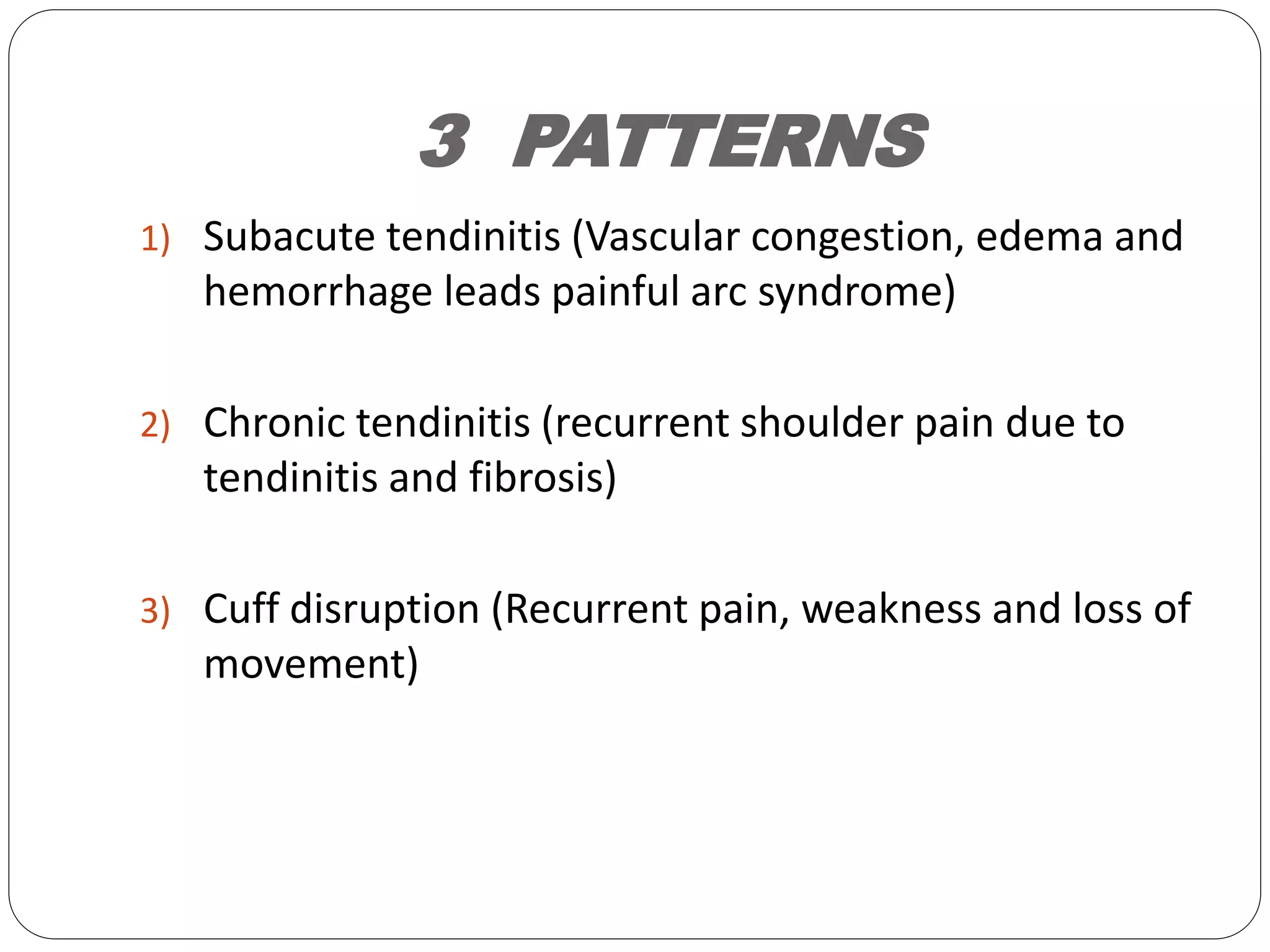 Rotator cuff injuries | PPTX
