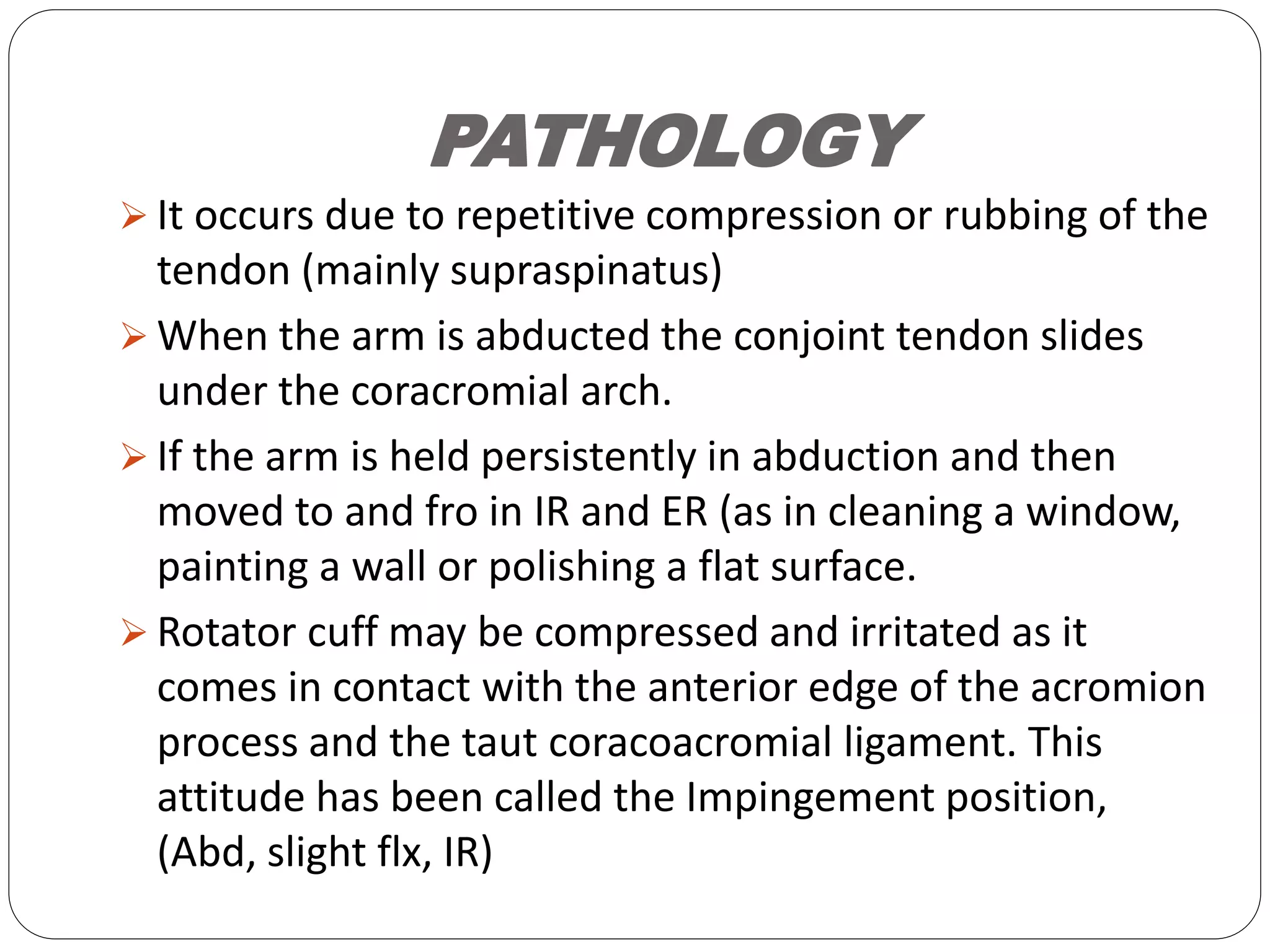 Rotator cuff injuries | PPTX