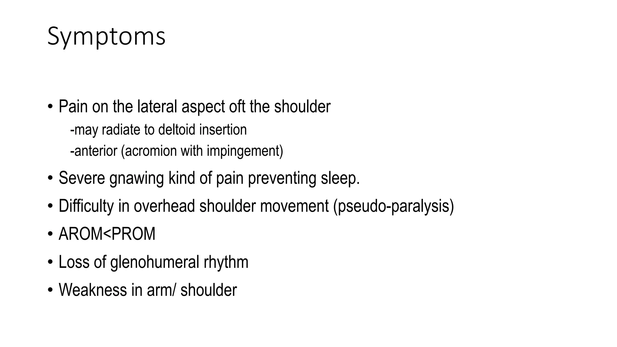 Rotator Cuff Injuries present at Chirayu Medical College.pptx