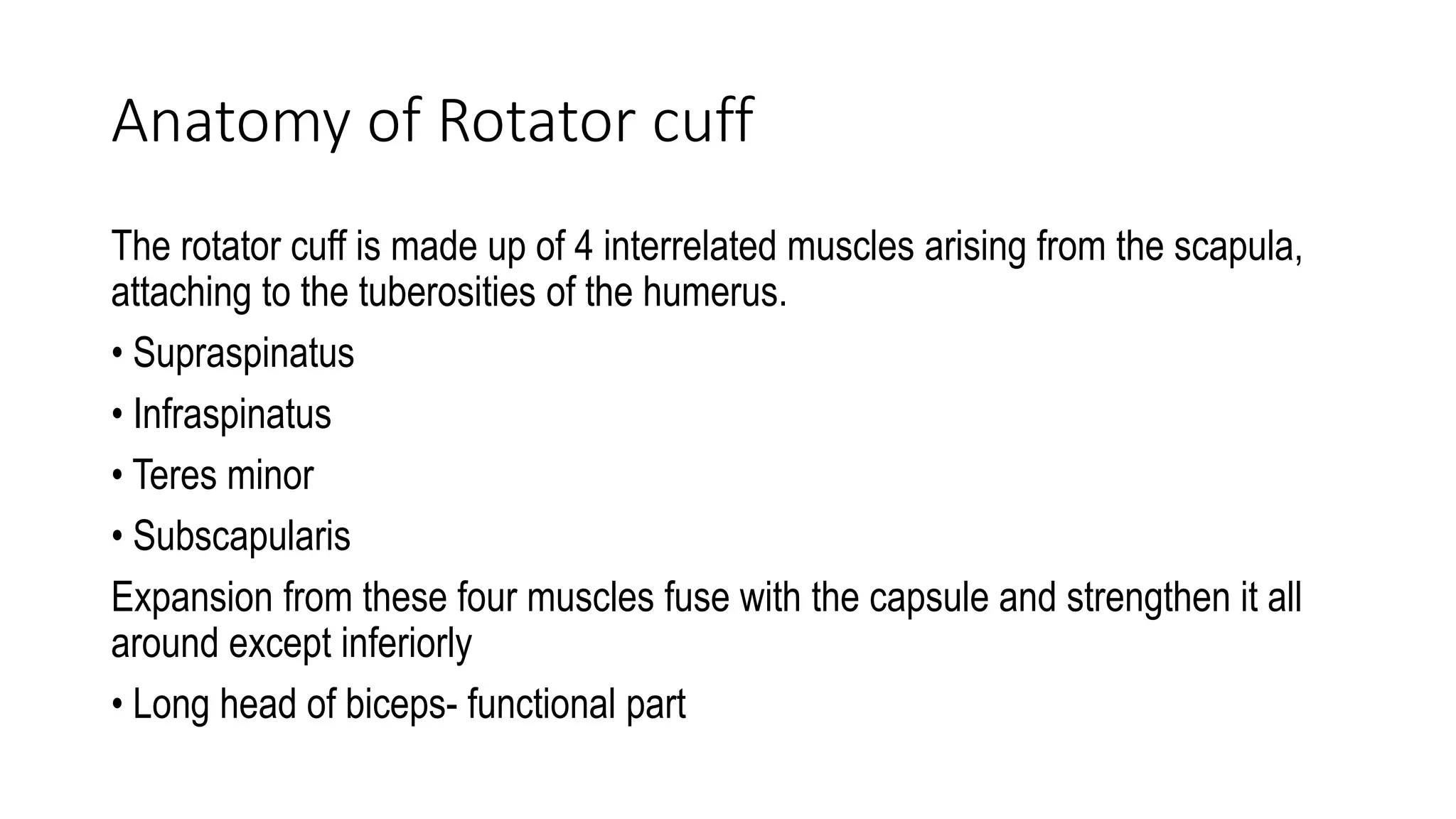 Rotator Cuff Injuries present at Chirayu Medical College.pptx