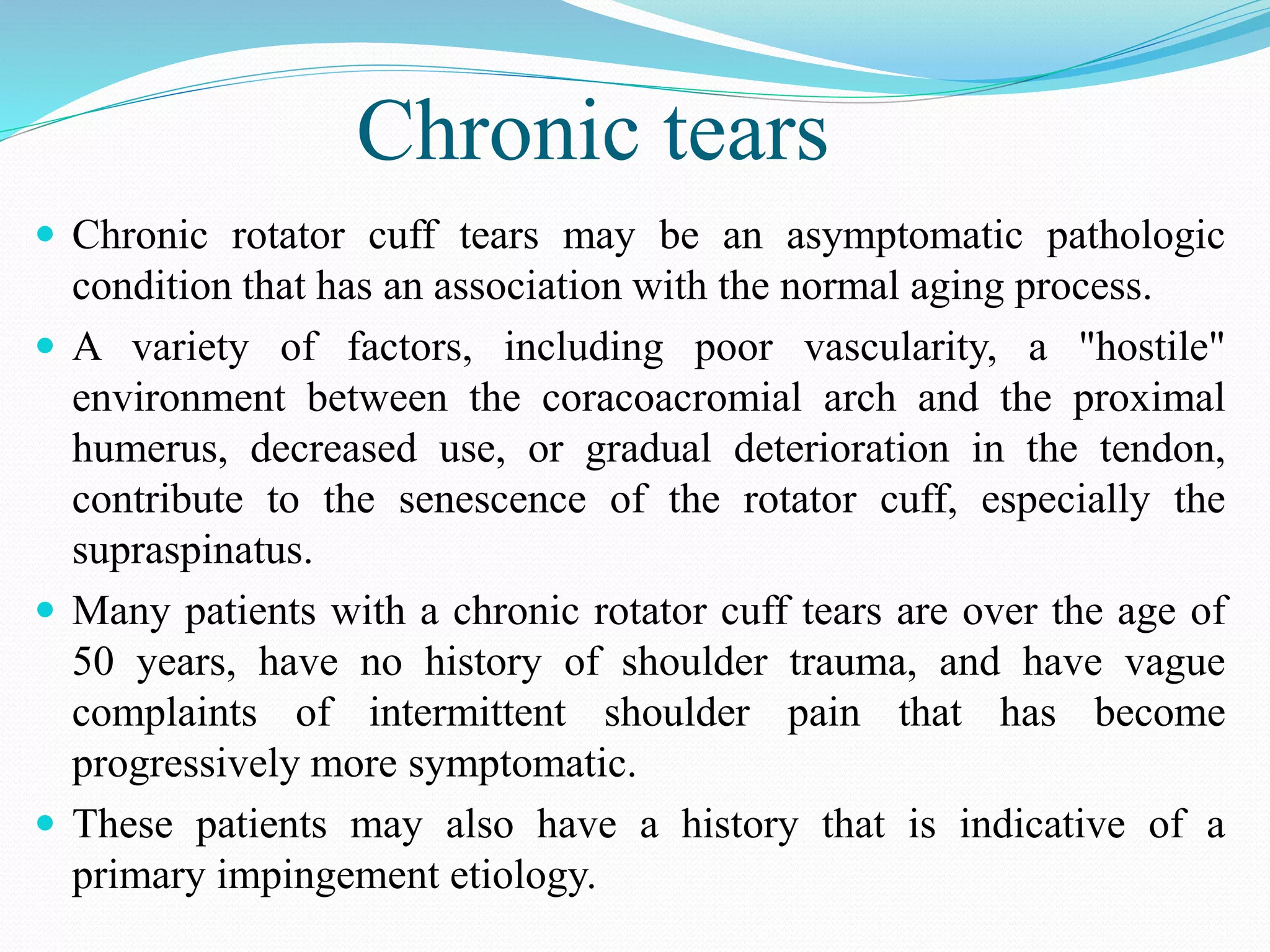 Rotator cuff injuries.pptx | Death, Injury, or Military Conflict ...