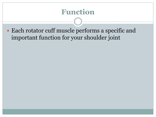 Rotator Cuff Muscles.pptx | Death, Injury, or Military Conflict ...