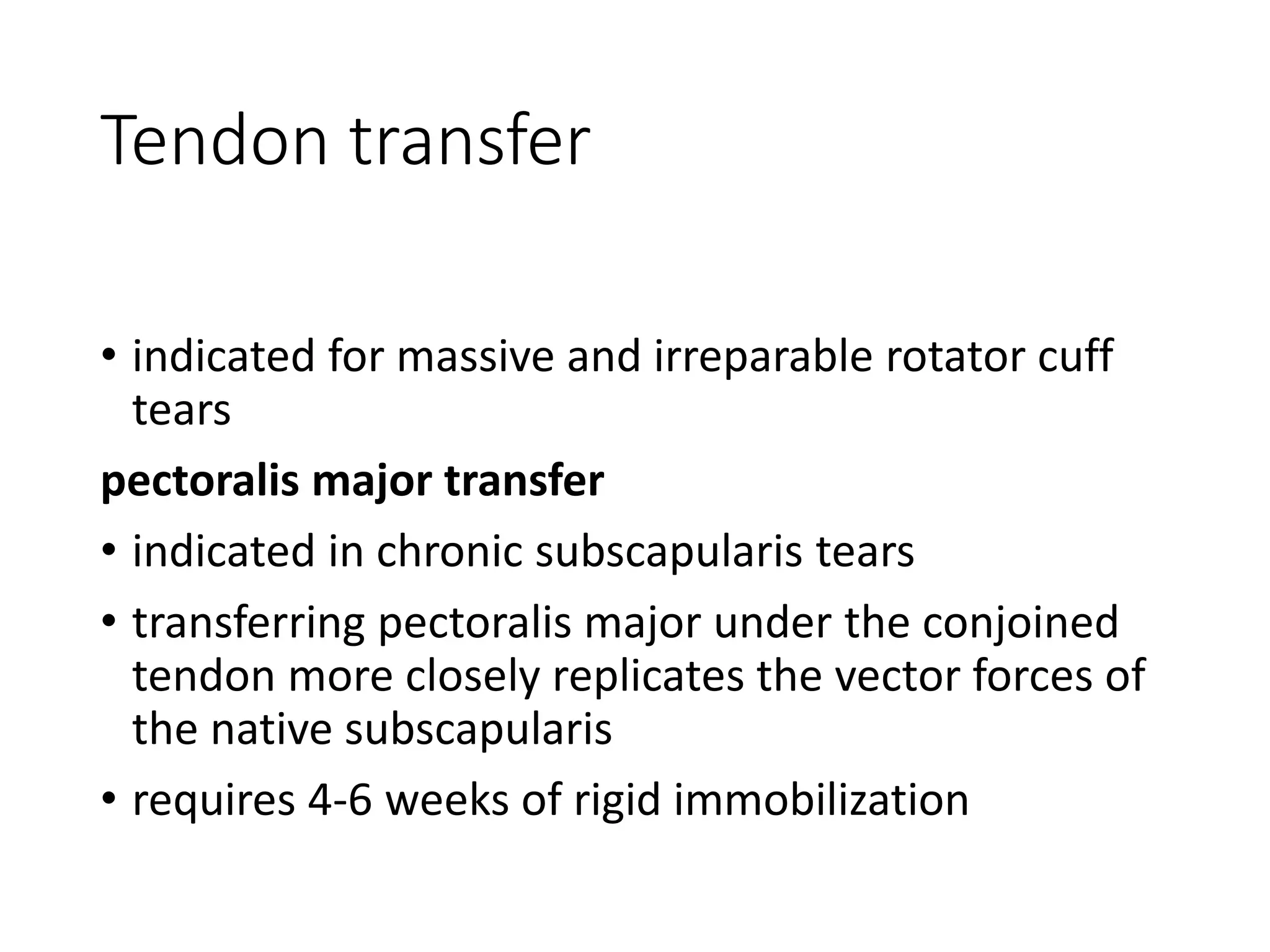Rotator cuff tear | PPTX