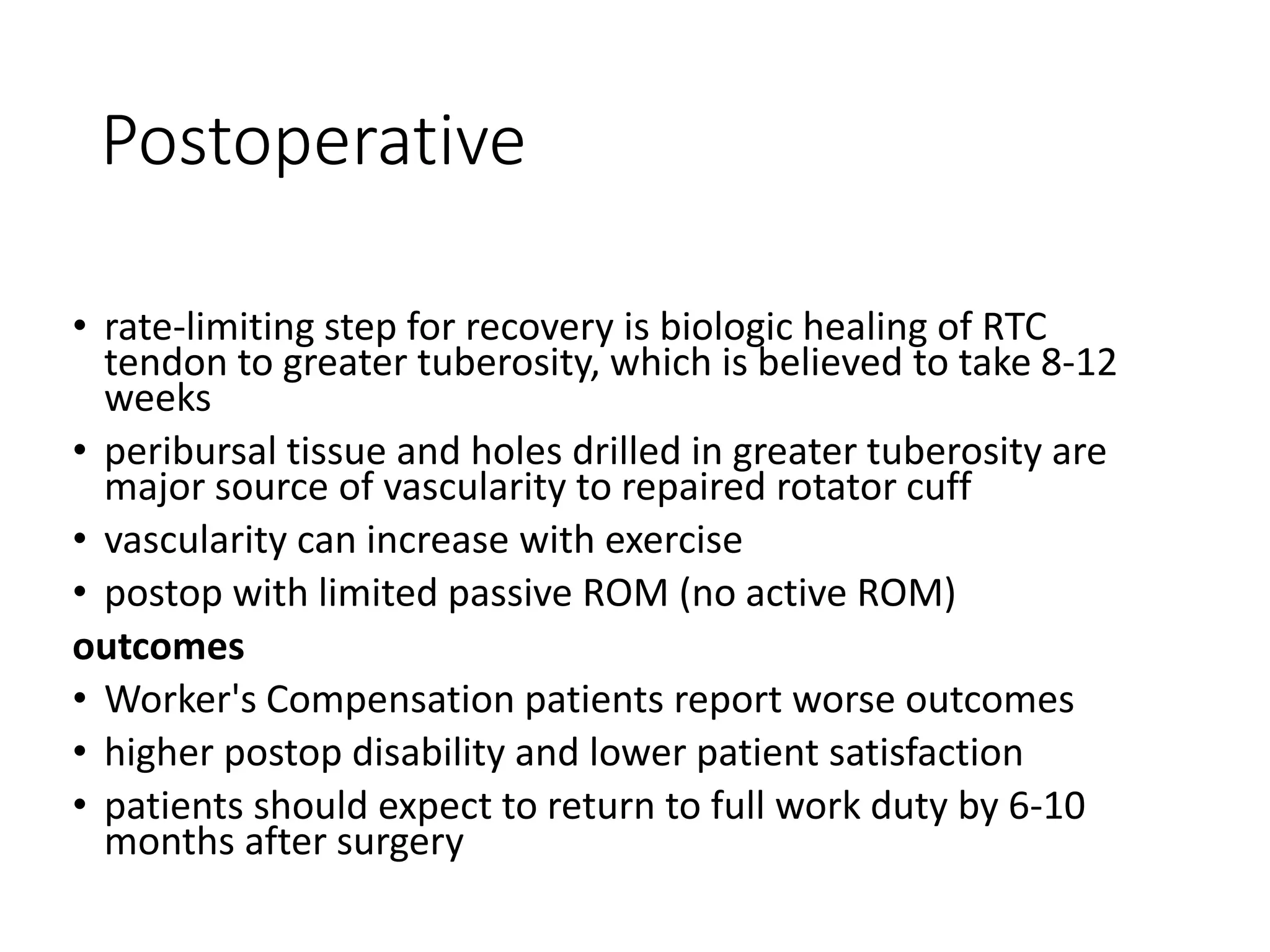 Rotator cuff tear | PPTX