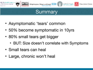 Rotator cuff tear management 2019 | PDF