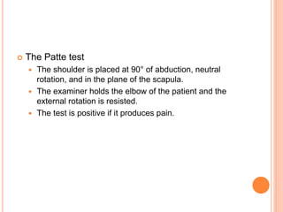 Rotator cuff tears | PPT