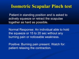 Rotatory cuff syndrome & Scapular Dyskinesia | PPT