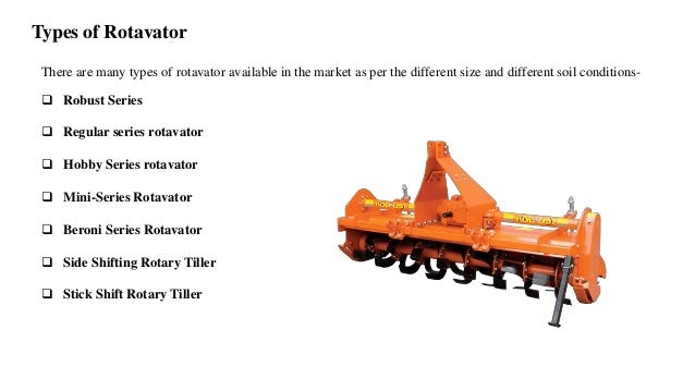 Rotavator