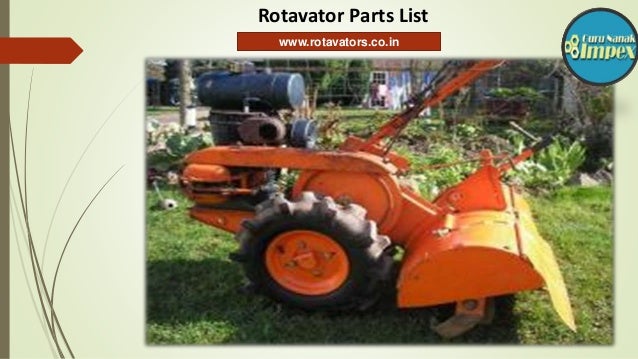 Rotavators spare parts