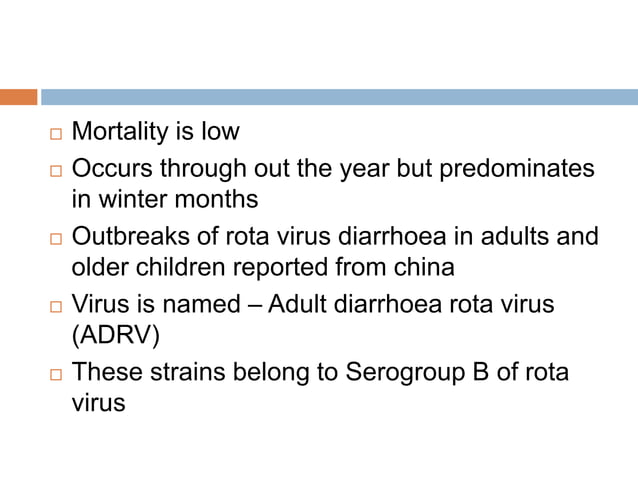 ROTA VIRUS.pptx/ diarrhoea/ rota viral diarrhoea | PPTX | Infectious ...