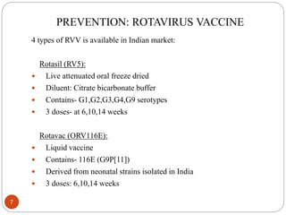 Rota virus vaccine | PPTX