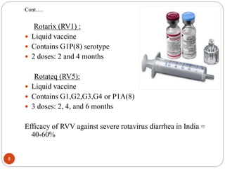Rota virus vaccine | PPTX