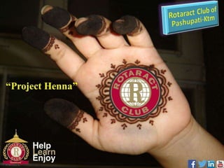 Rotaract Projects | PPT