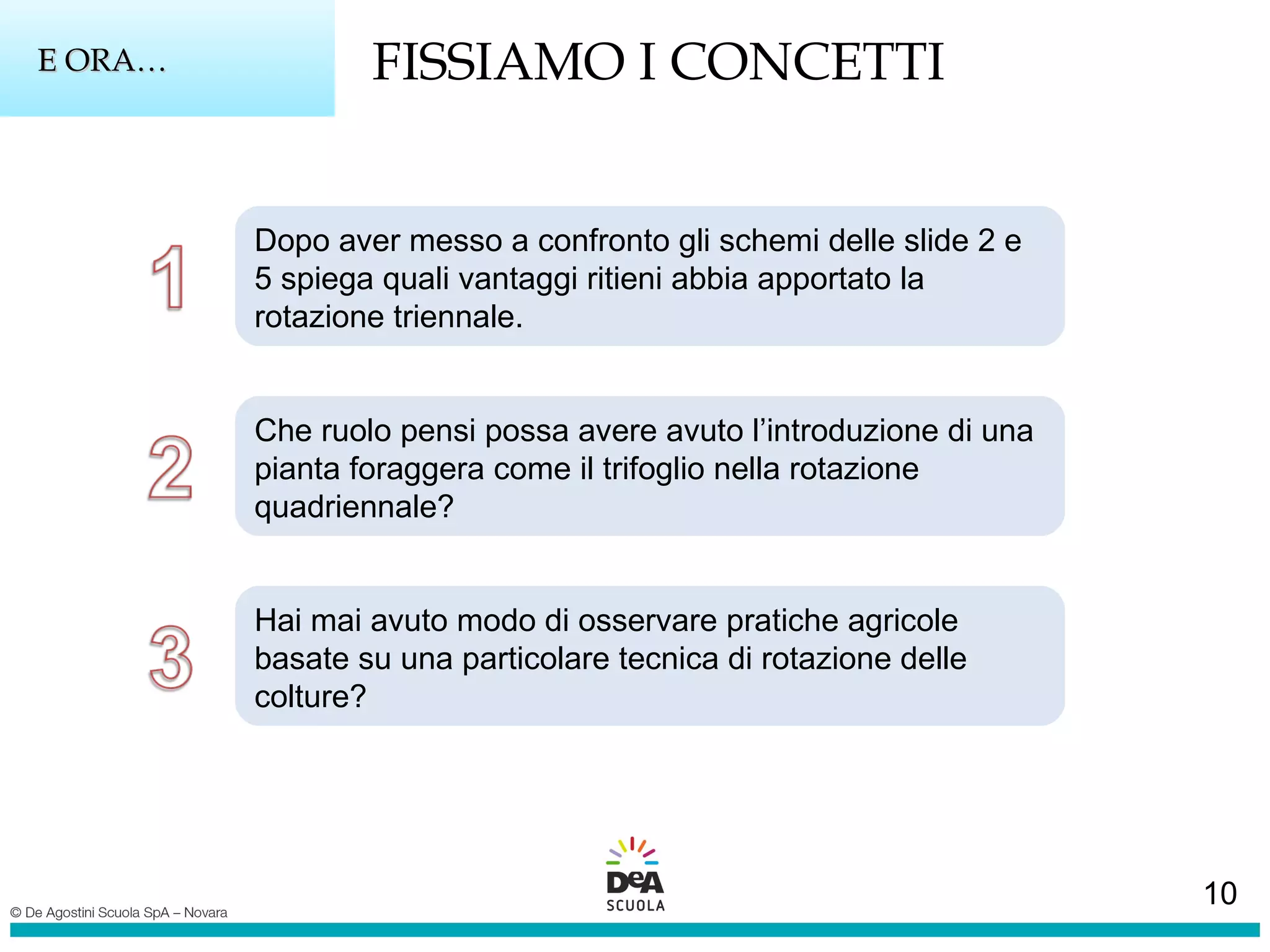 La rotazione delle colture | PPT