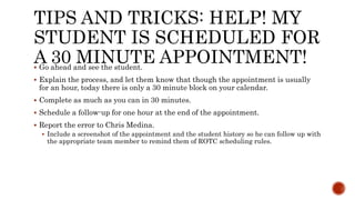 ROTC Four Year Plans Training | PPT