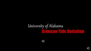 University of Alabama ROTC video | PPTX