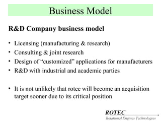 Rotec Engine Brief | PPT