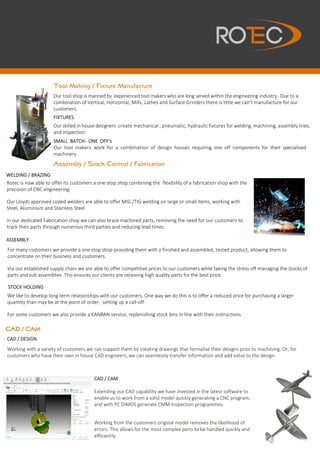 Rotec engineering capacity list | PDF