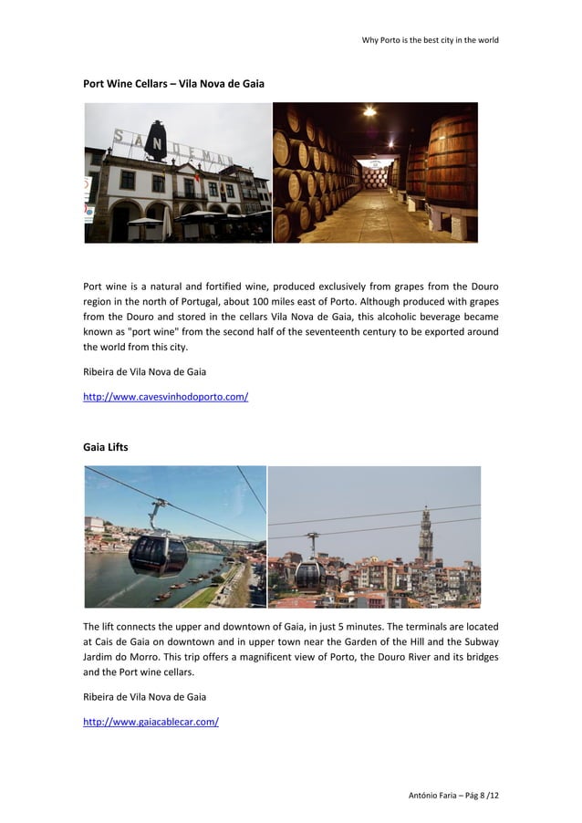 OPORTO CITY by Faria | PDF