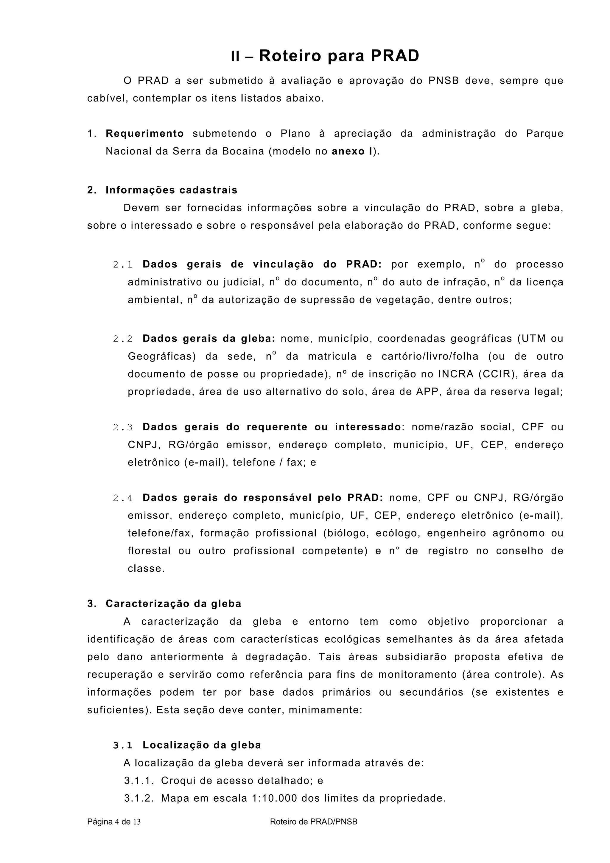 Roteiro prad versao_3 | PDF