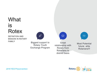 Rotex: A Gift for Rotary Youth Exchange | PPT