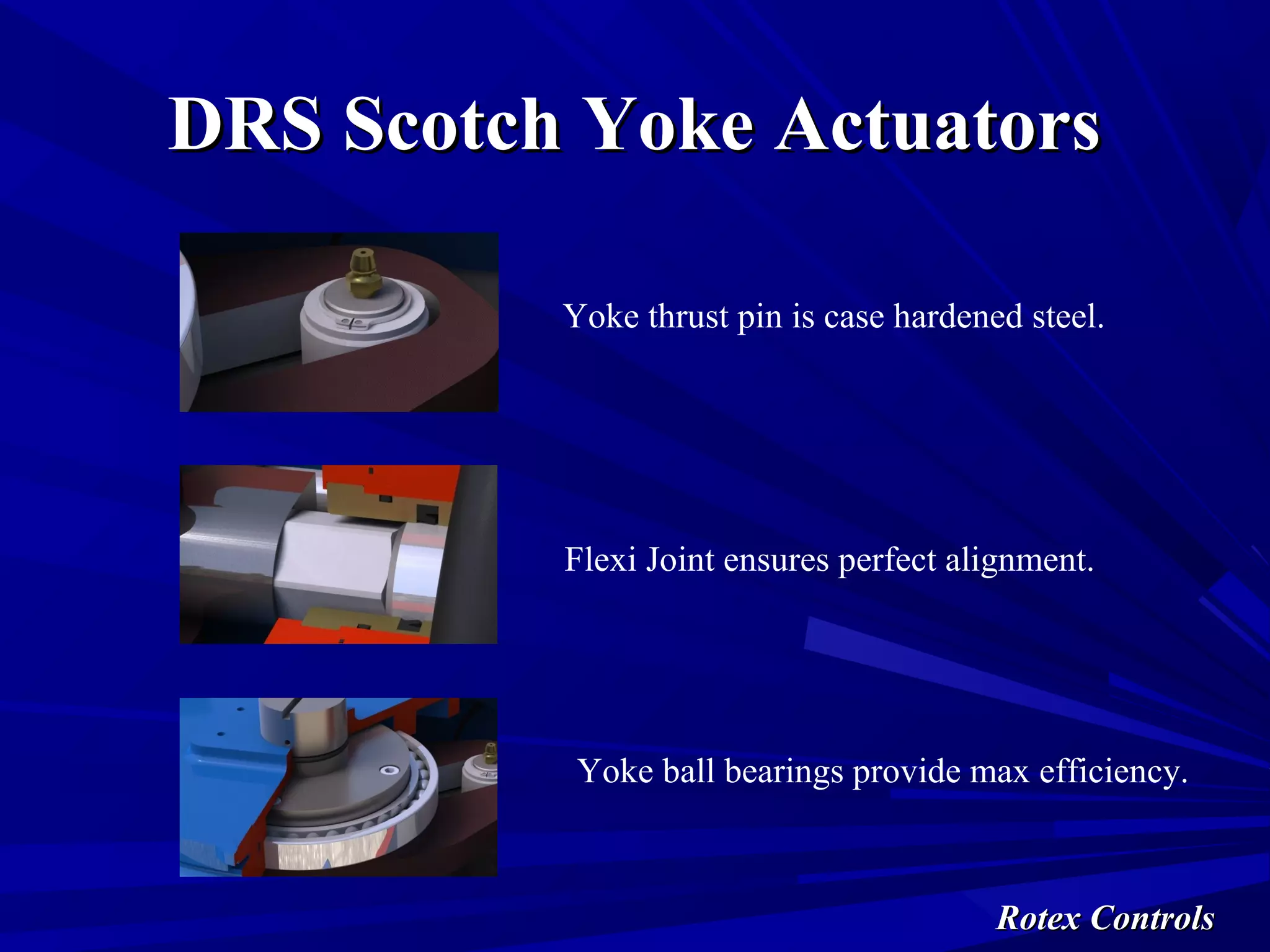 ROTEX Controls USA - Rack & Pinion and Scotch Yoke Actuators | PPT