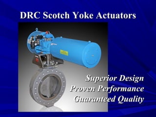 ROTEX Controls USA - Rack & Pinion and Scotch Yoke Actuators | PPT