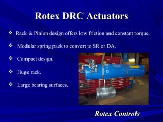 ROTEX Controls USA - Rack & Pinion and Scotch Yoke Actuators | PPT
