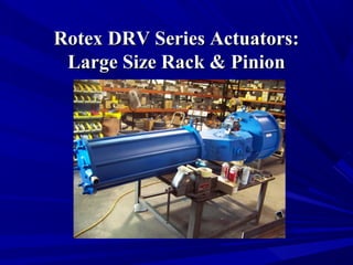 ROTEX Controls USA - Rack & Pinion and Scotch Yoke Actuators | PPT