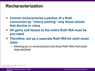 Roth IRA Conversions | PDF