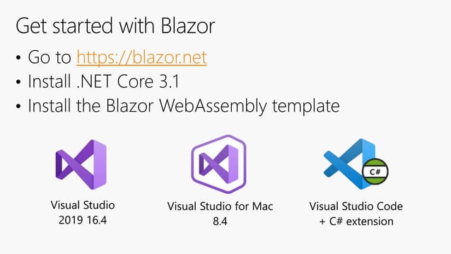 Welcome to Blazor | PPTX | Web Design and HTML | Internet