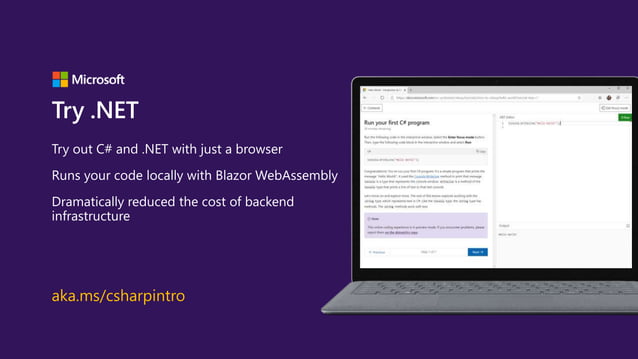 Welcome to Blazor | PPTX | Web Design and HTML | Internet