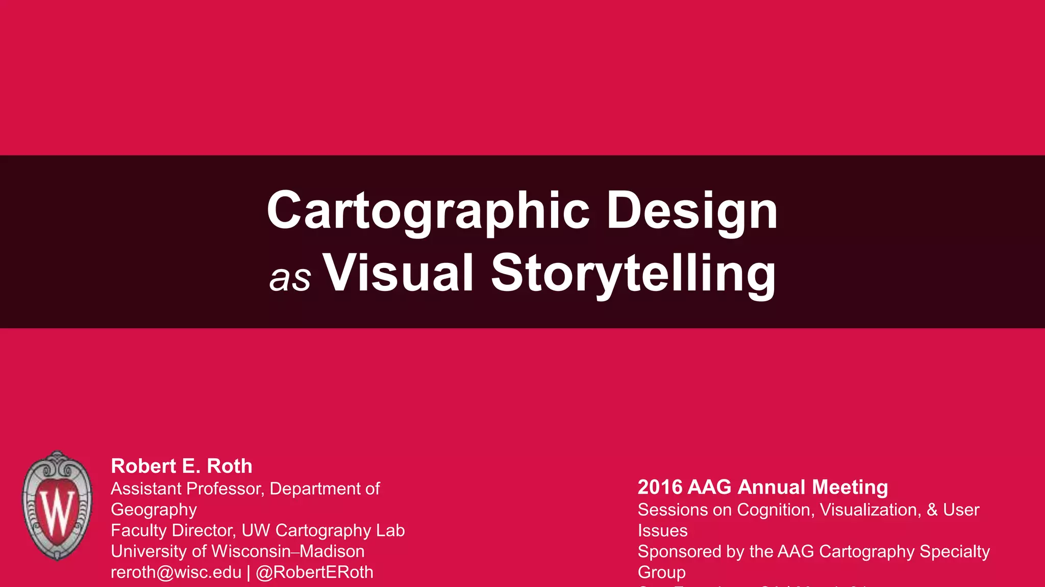 Cartographic Design as Visual Storytelling | PPT