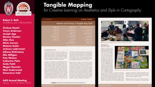 Tangible mapping for creative learning on aesthetics and style in ...