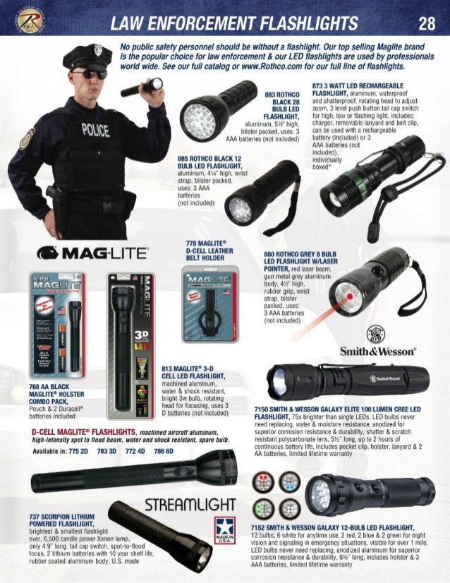 Maglite as a weapon store