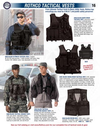 Rothco 2012 Public Safety Catalog | PDF