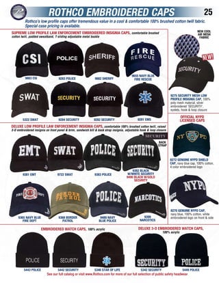 Rothco 2012 Public Safety Catalog | PDF