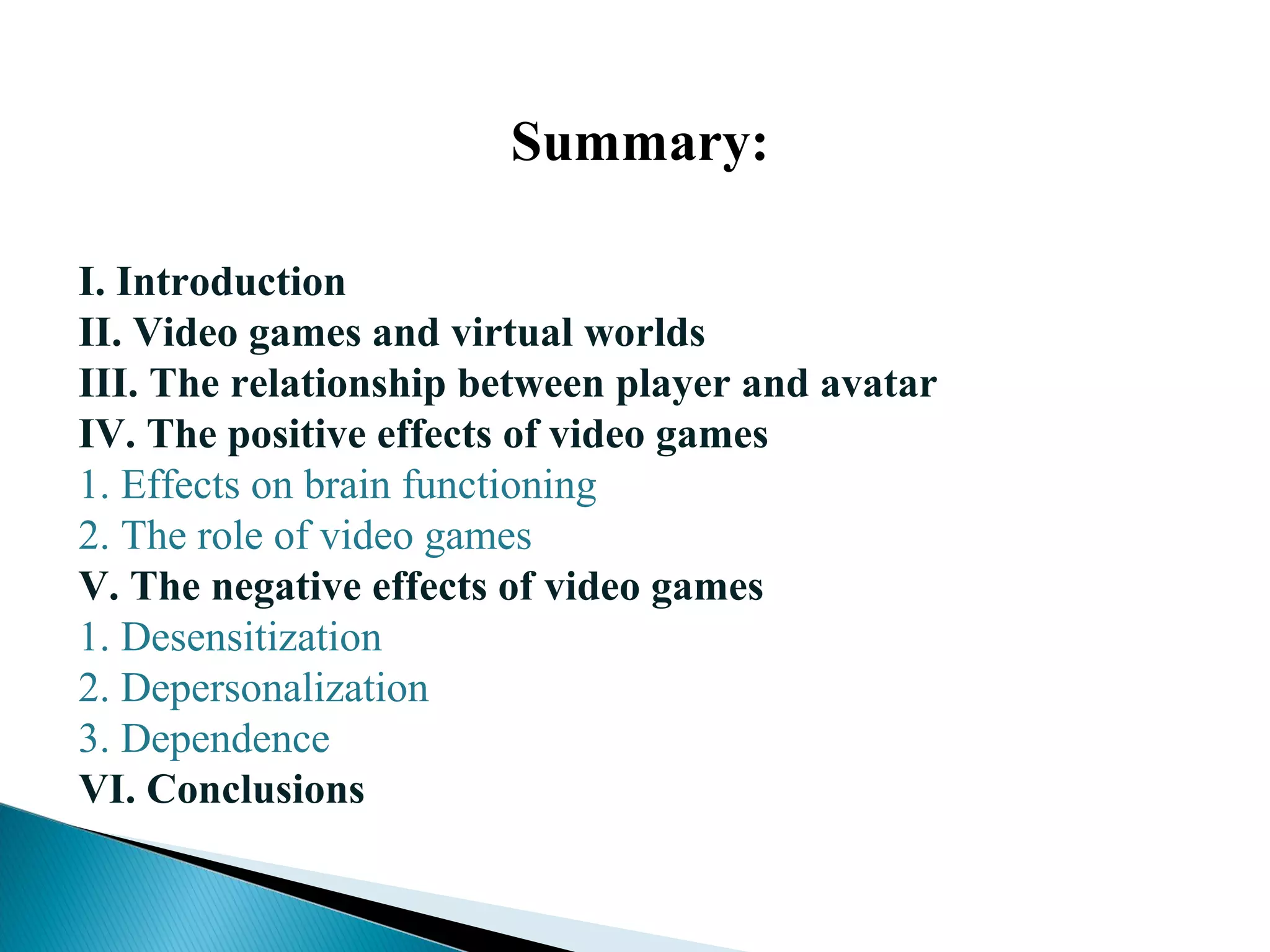 RO The Effects of Video Games | PPT