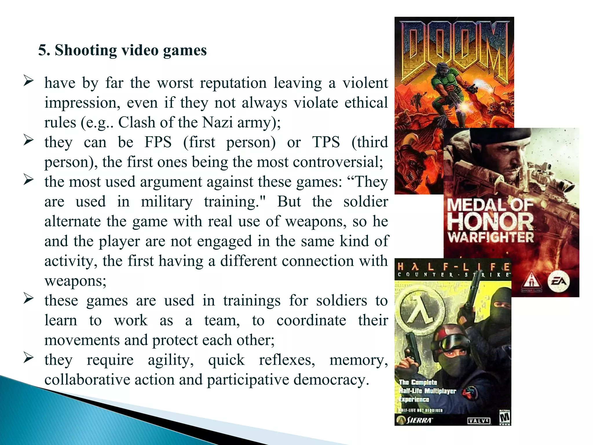 RO The Effects of Video Games | PPT